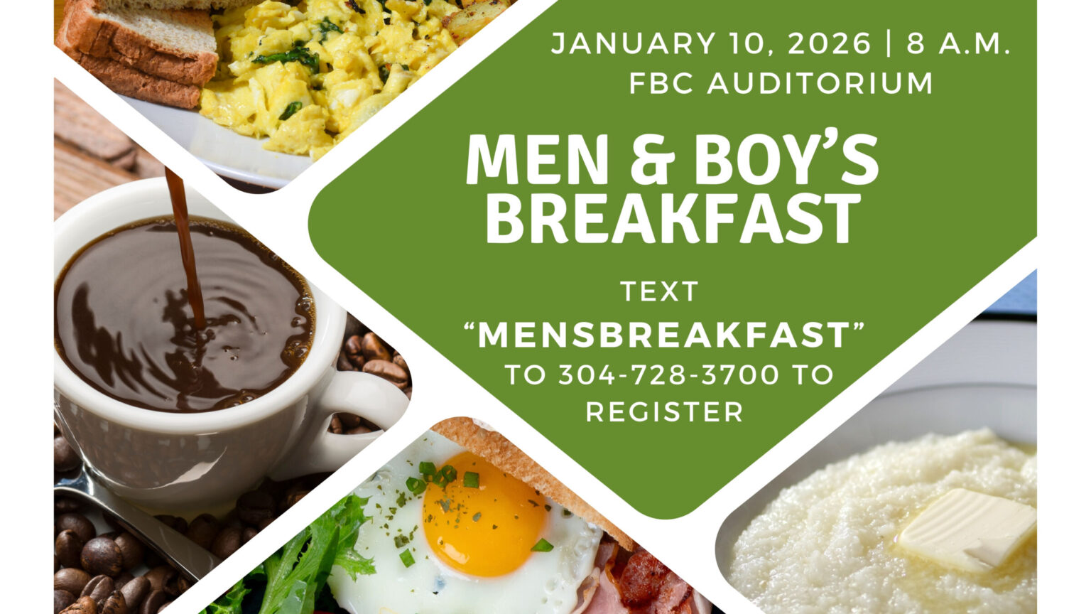 Men & Boy’s Breakfast - Fellowship Bible Church