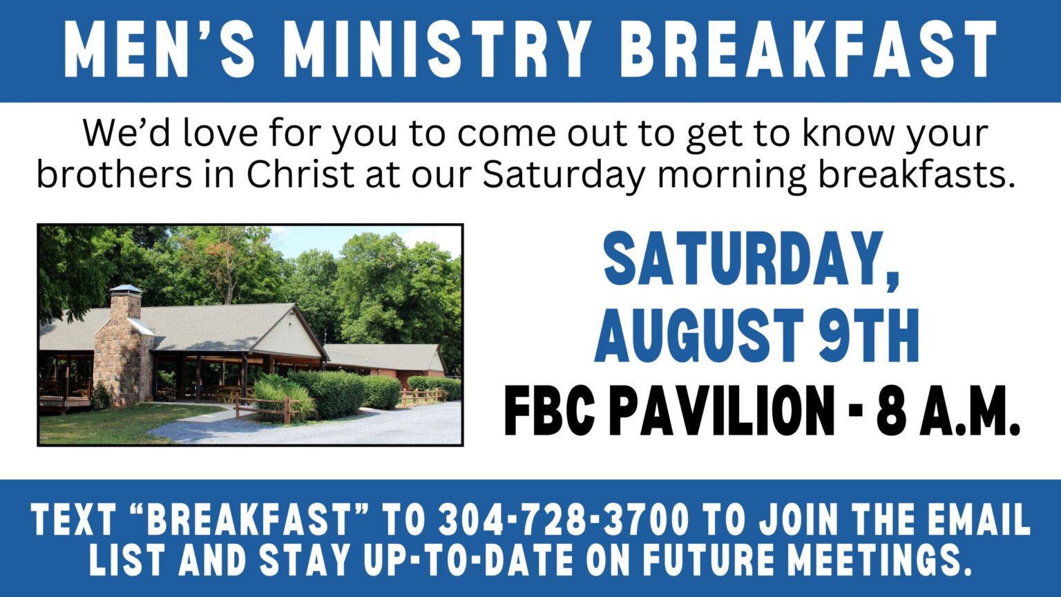 Men’s Breakfast – Fellowship Bible Church