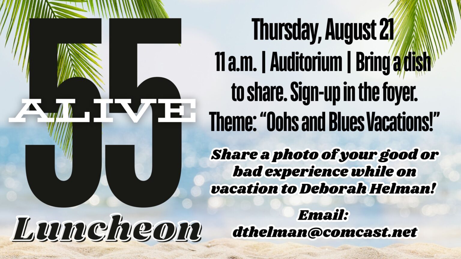 55 Alive Luncheon - Fellowship Bible Church