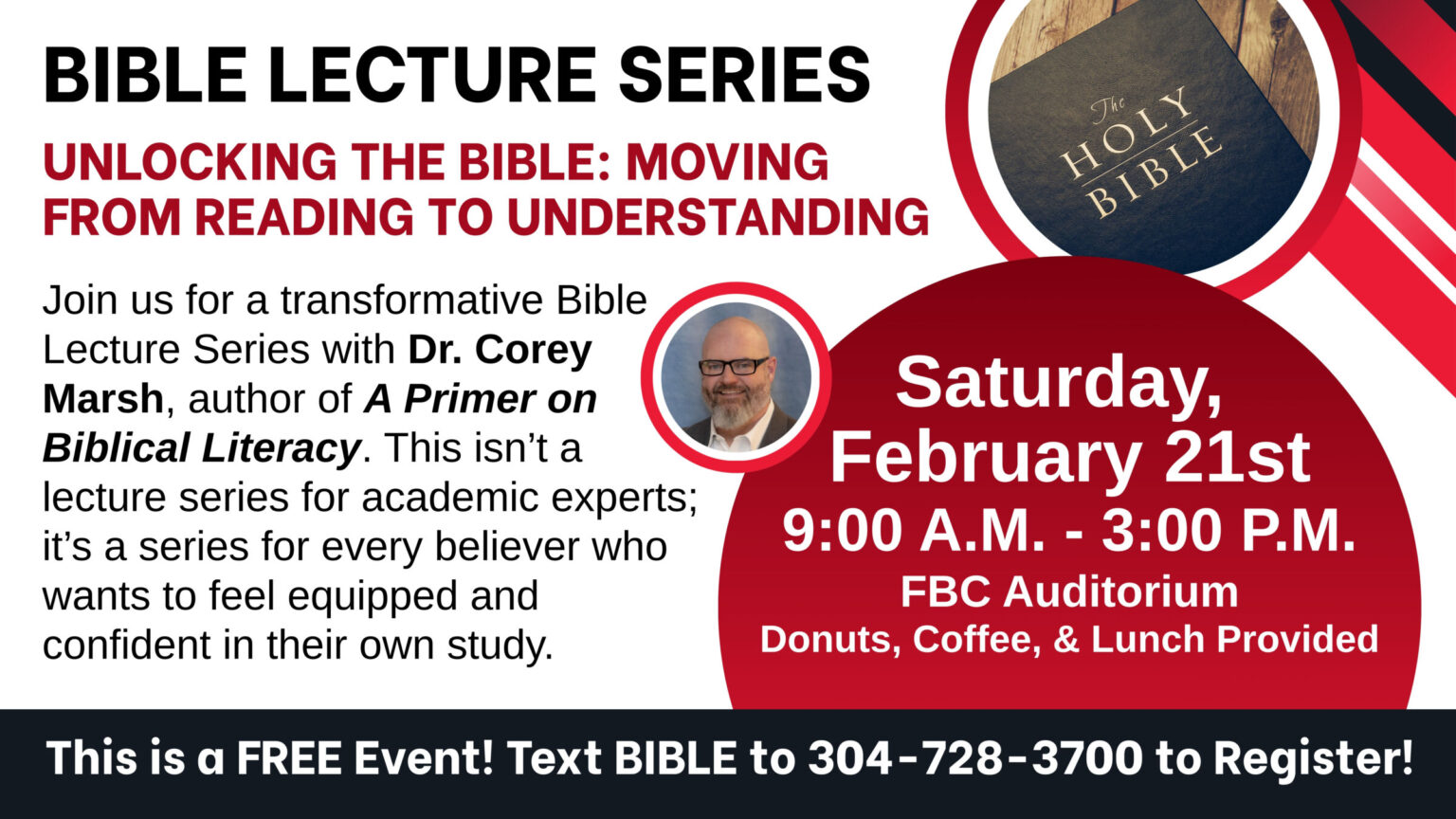 Bible Lecture Series - Fellowship Bible Church